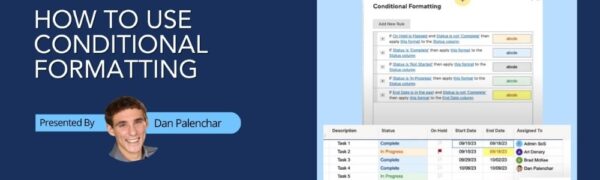 How To Use Conditional Formatting In Smartsheet | School Of Sheets